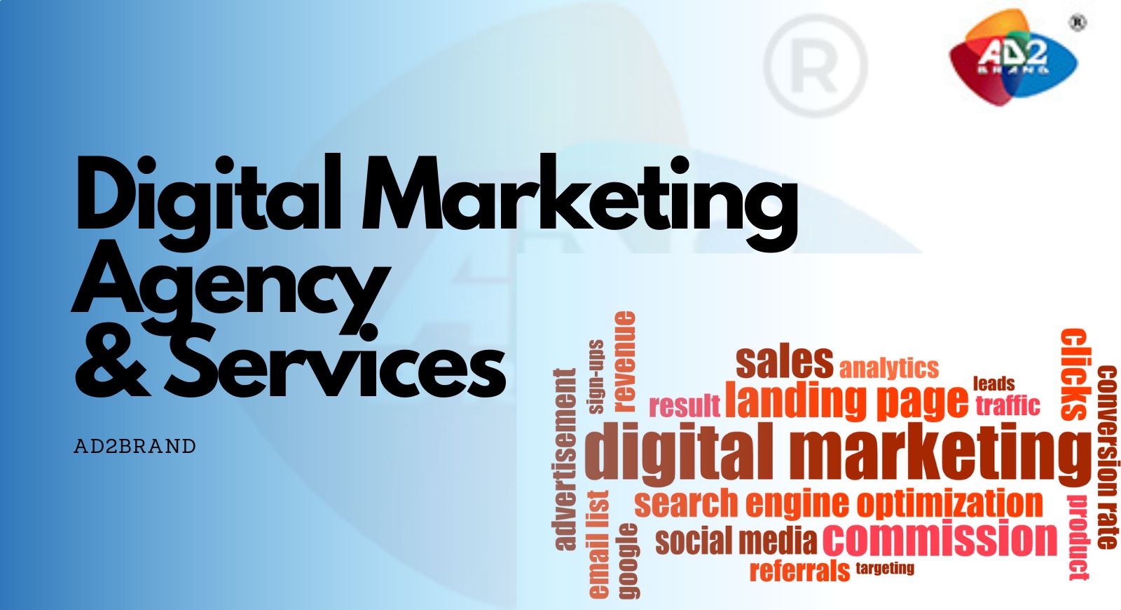Digital marketing services offered by Digital Marketing Agency